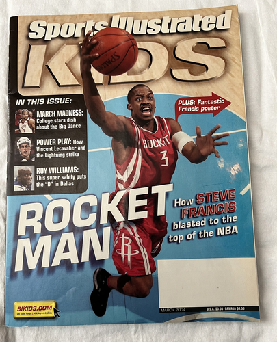 Sports Illustrated Kids March 2004 incl uncut cards Michael Phelps ...