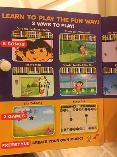 Dora the Explorer Dora’s musical adventure I Can Play Piano cartridge ...