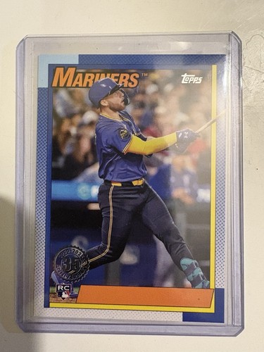 25 Topps Tyler Locklear 35th Anniversary No Name Rookie Card 20/35 | eBay