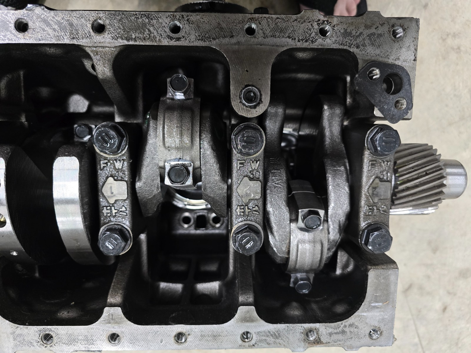 John Deere 4410 Engine Short Block Assembly Part #AM878845 Yanmar ...