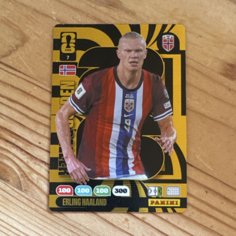 Panini Erling Haaland Golden Card Nr. 7 Norwegen FIFA Fußball | eBay.de