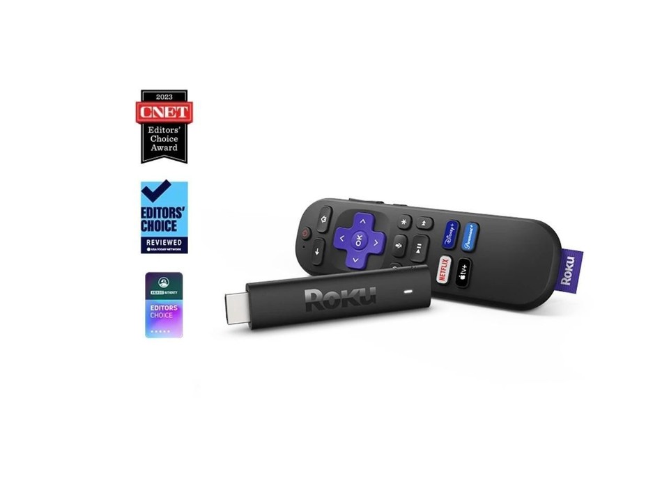 Roku Streaming Stick 4K | Streaming Device with Voice Remote and Long ...