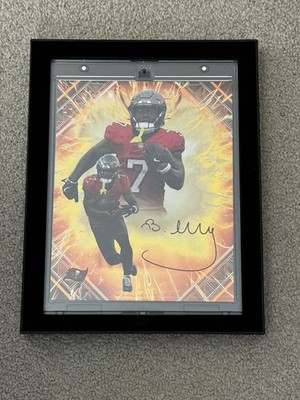 2025 Fanatics Under Wraps Emanate Bucky Irving 8x10 Auto Buccaneers #D ...