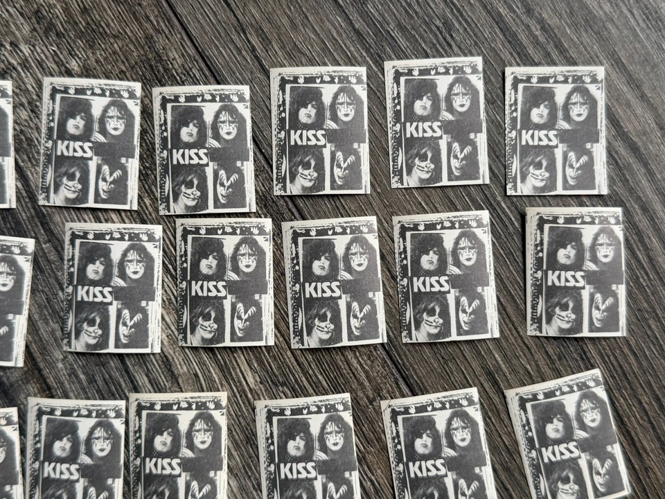 KISS Pen Pal Envelope Labels 40pc Lot 1980's Vintage Kiss Memorabilia ...