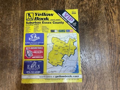 2004 2005 Essex County New Jersey Yellow Pages Phone Book Nutley ...