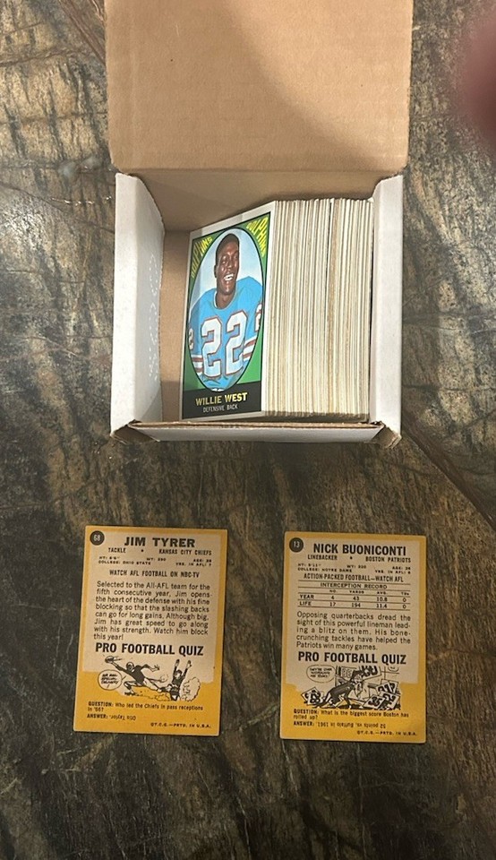 1967 Topps Football Lot 68/132 VG - ExMt Few Better Nice Cards See Pics ...