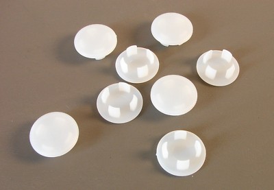 Set of Eight Plastic 20mm Hole Plugs - Off White HPW-20MM | eBay