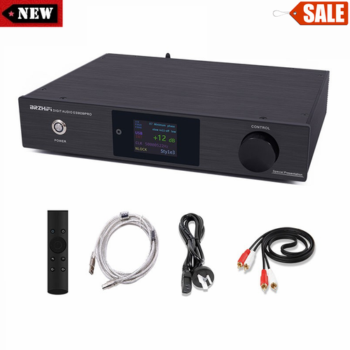 DC200PRO-ES9039PRO Advanced Version DAC Fully Balanced Digital HiFi ...