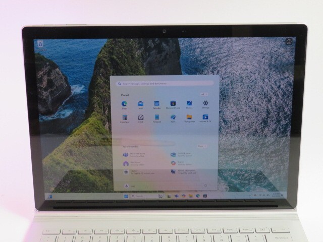 MICROSOFT SURFACE BOOK 2 1832 i7-8650U 8GB 256GB SSD GTX1050/INTEL UHD ...