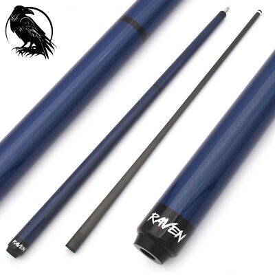 Carbon Fiber Pool Cue, RAVEN Dark Blue R11, 12.4mm, Pro-Taper, Radial ...