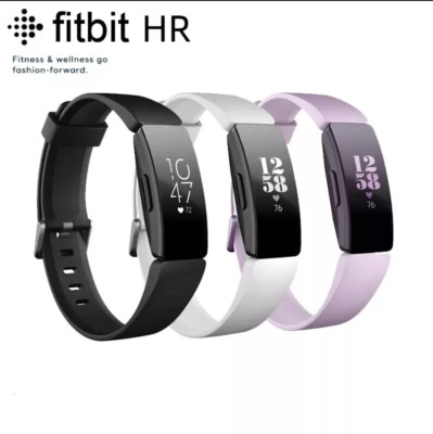 Fitbit Inspire HR Activity Tracker Heart Rate S/L Wristband Black FB413 ...