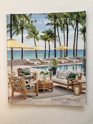 Frontgate Summer 2022 Indoor Outdoor Home Decor Catalog Lookbook | eBay