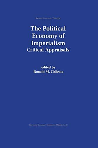 The Political Economy of Imperialism : Critical Appraisals ...