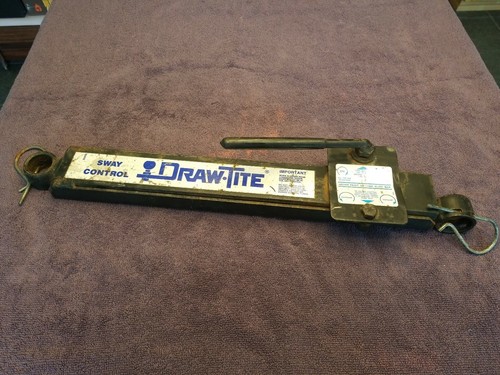 DRAW TITE DRAWTITE HITCH SWAY CONTROL BAR FOR CAMPER TRAILER TOWING ...