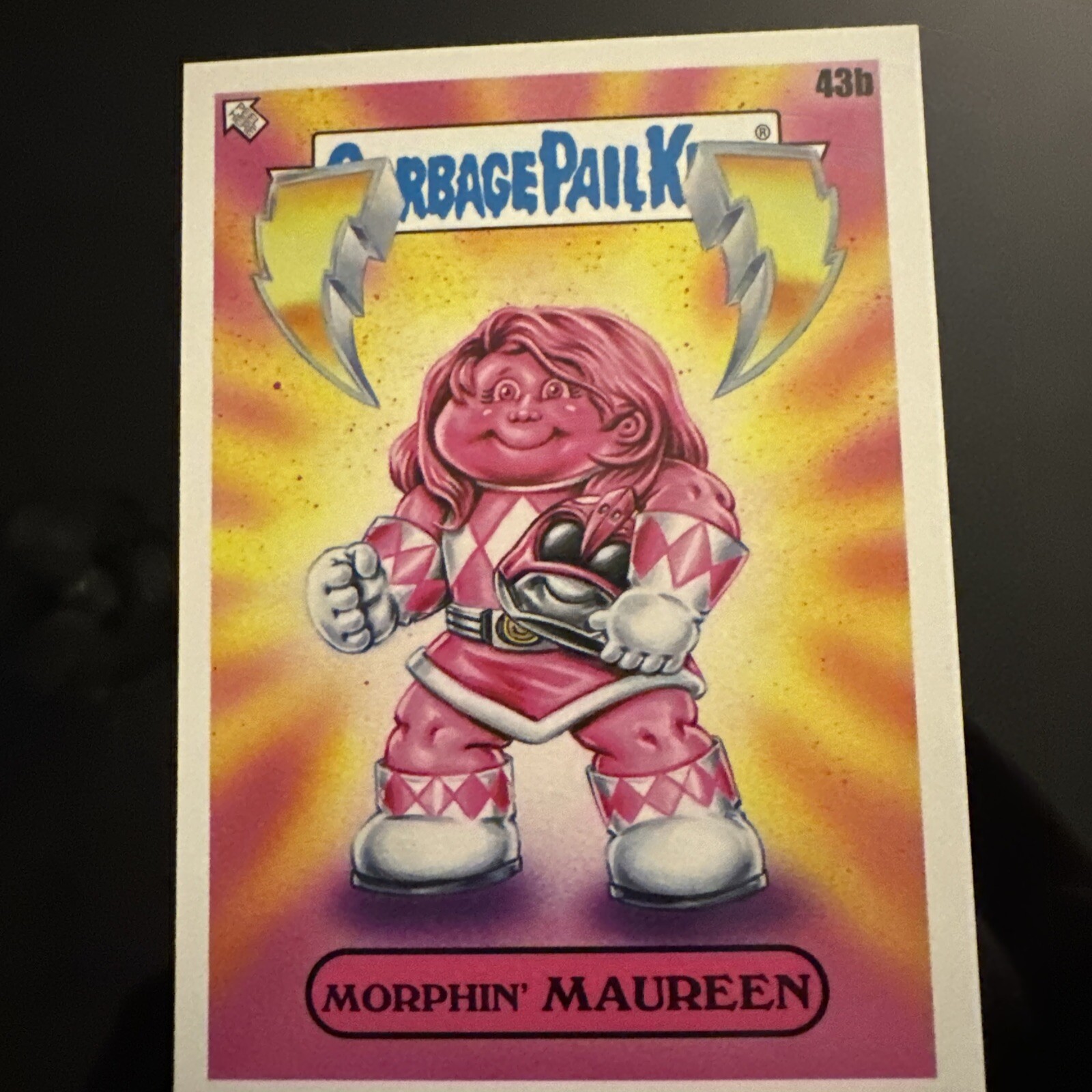 Garbage Pail Kids Mighty Morphin Power Rangers Topps Card | eBay