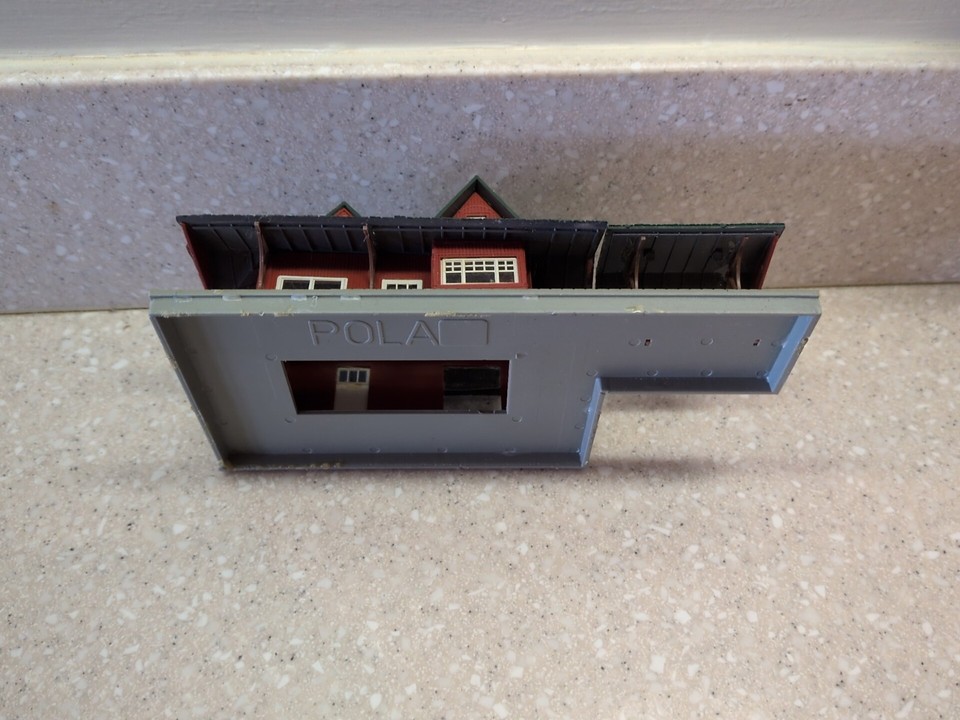 Vintage POLA N Scale Malden Station Model Building Train Built Railroad ...