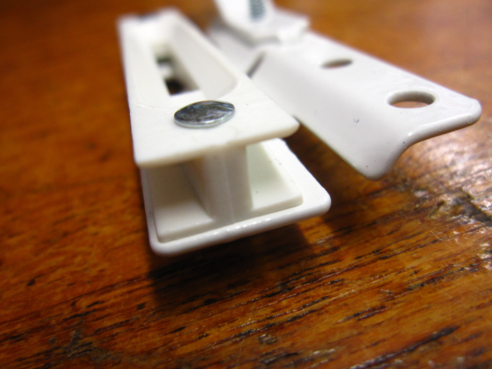 Pair of Integra straight Master slides metal corded curtain track ...