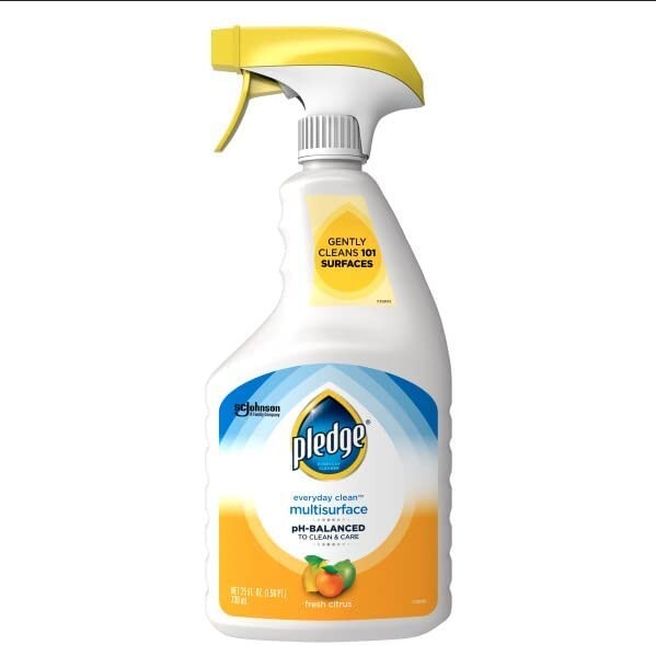 Pledge Multisurface Cleaner Trigger Fresh Citrus Scent 25 fl oz ...