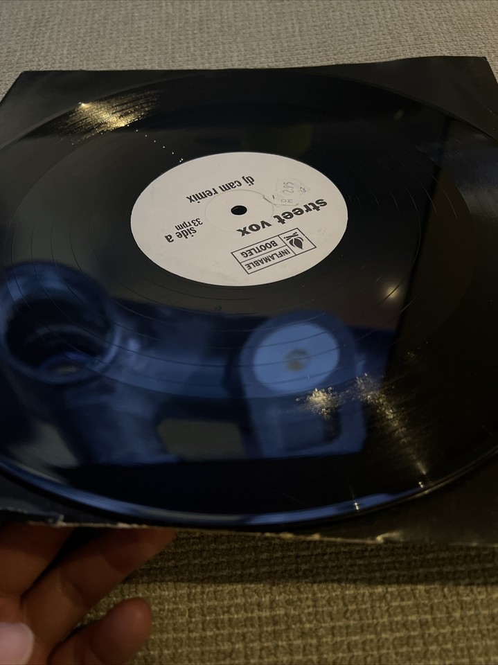 Street Vox DJ CAM Remix Inflamable Bootleg Records Instrumental 12 ...