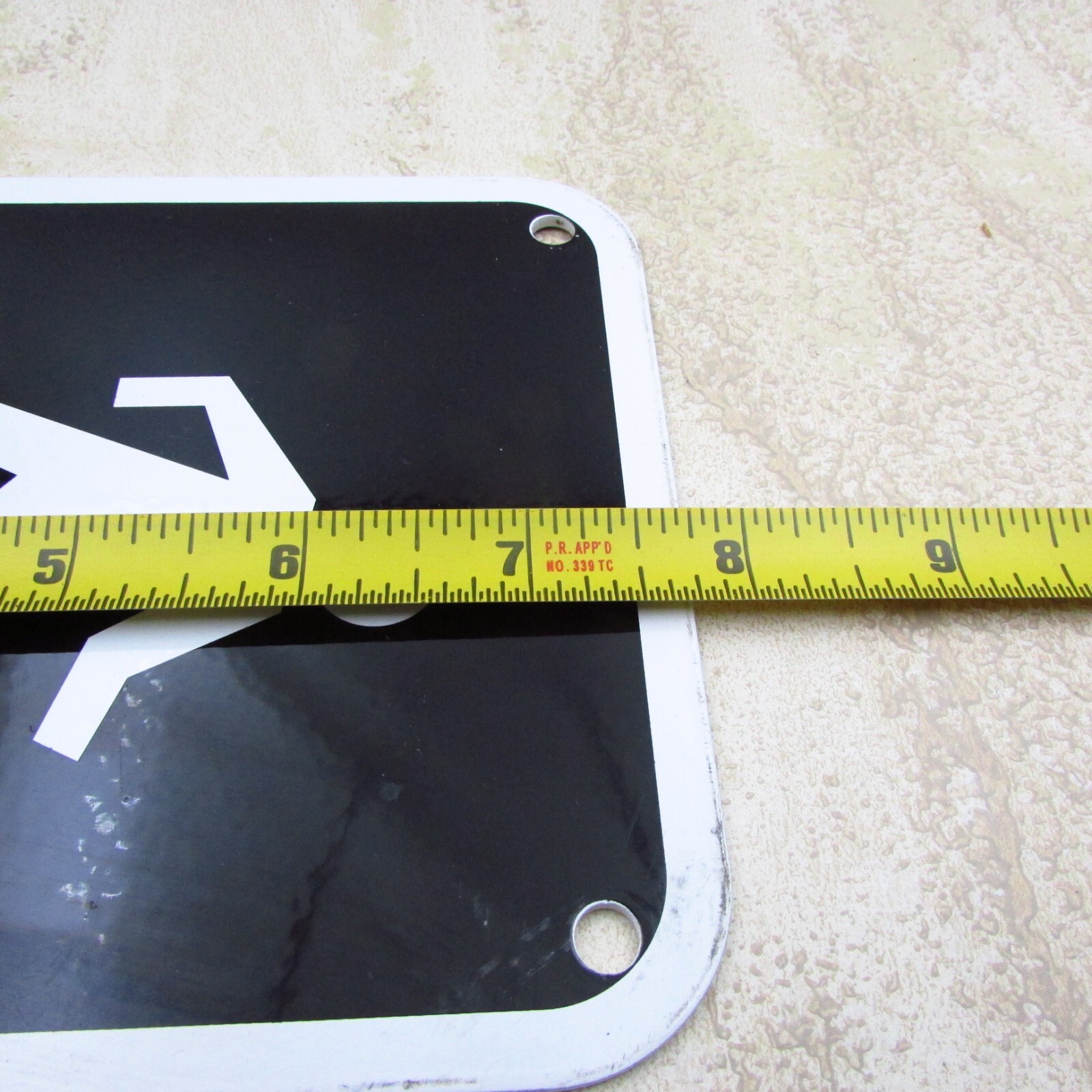 Vintage Double Sided Street Sign To Cross Street, Walk Signal ...