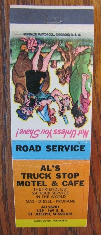 HILLBILLY: AL'S TRUCK STOP MOTEL & CAFE (ST. JOSEPH, MISSOURI) (1960s ...