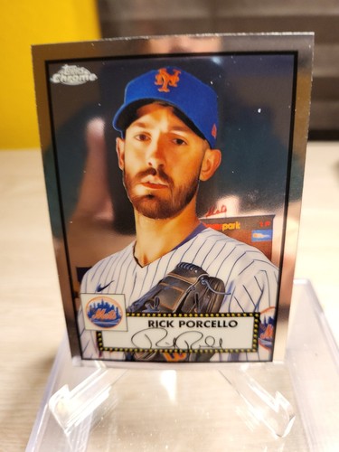 RICK PORCELLO 2021 TOPPS CHROME PLATINUM ANNIVERSARY BASE #266 | eBay