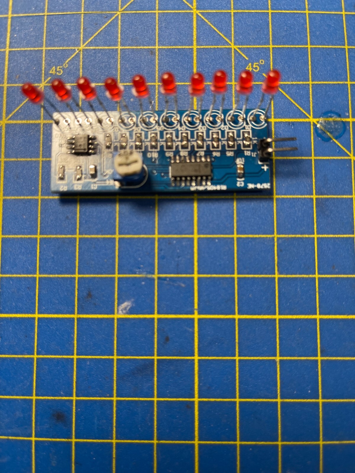 Mini module chenillard CMS à 10 led réglable décor modélisme réseau train HO | eBay