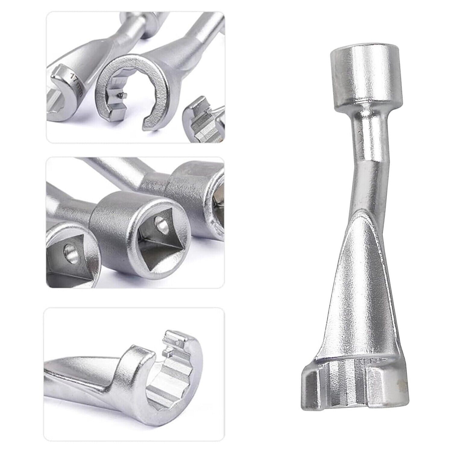 19mm 1/2" Drive Injection Line Socket Open Spanner Fuel Diesel Petrol ...