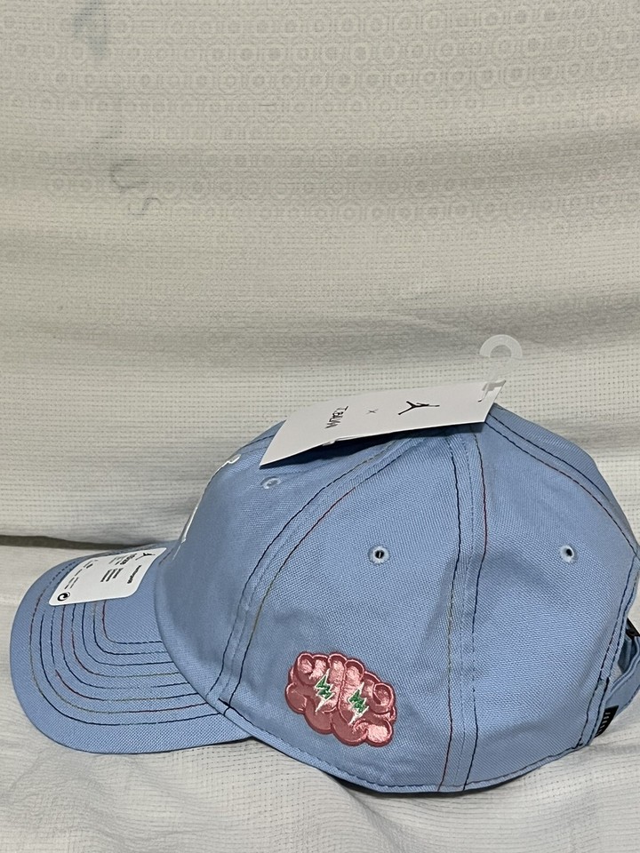 Nike Jordan J Balvin Heritage86 Cap Hat Psychic Blue DX9307 436 Brand ...