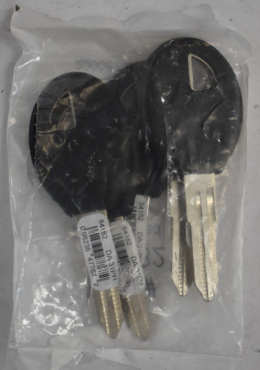 Lot of 5 Hillman DA31 Automotive Double Sided Key Blanks 84182 For ...