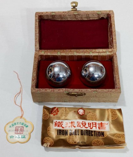 Pair Of Shouxing Iron Direction Chinese Musical Stress Balls | eBay