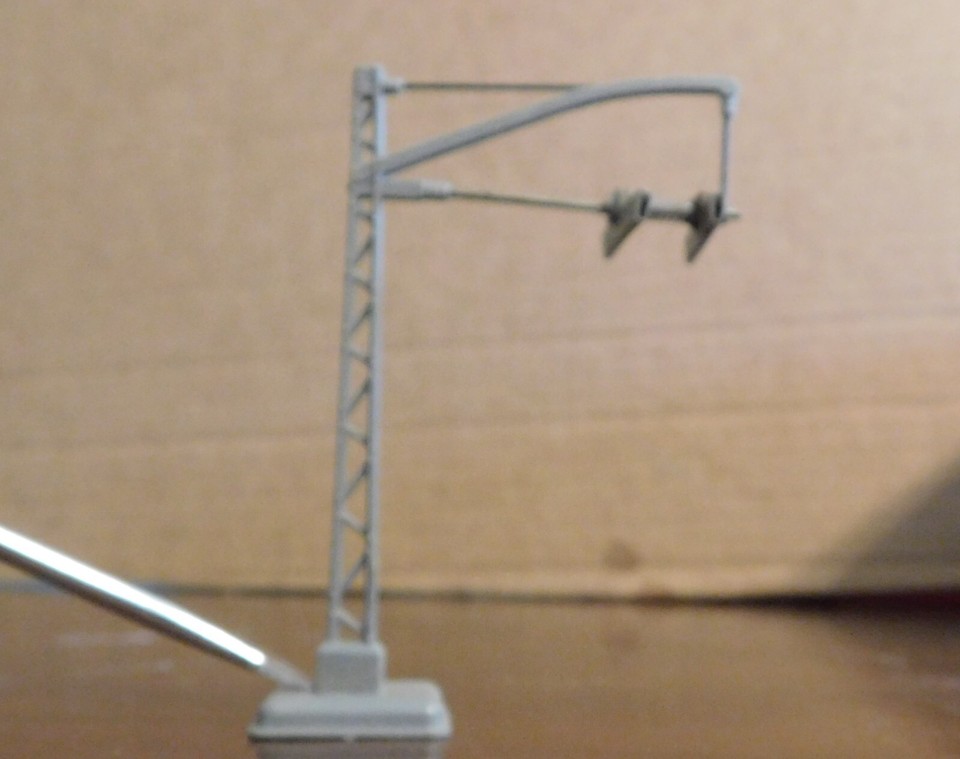 Vintage Eheim Trolley Bus Catenary Mast Overhead Power-Line Poles Set ...