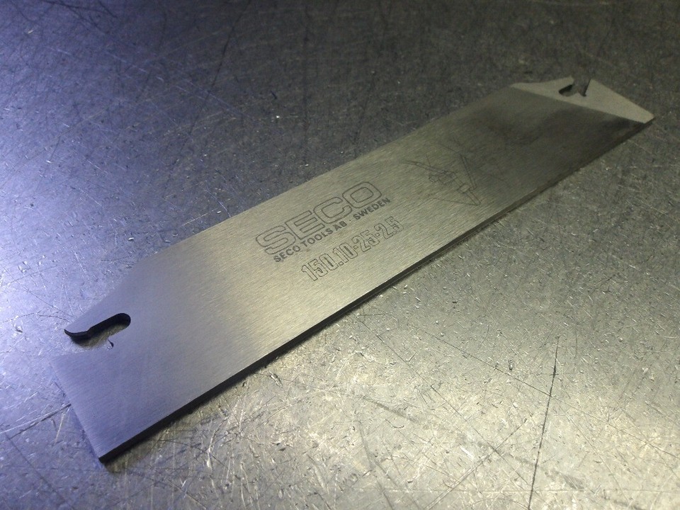 SECO Indexable Parting/Grooving Blade 150.10-25-2.5 (LOC1422B) | eBay