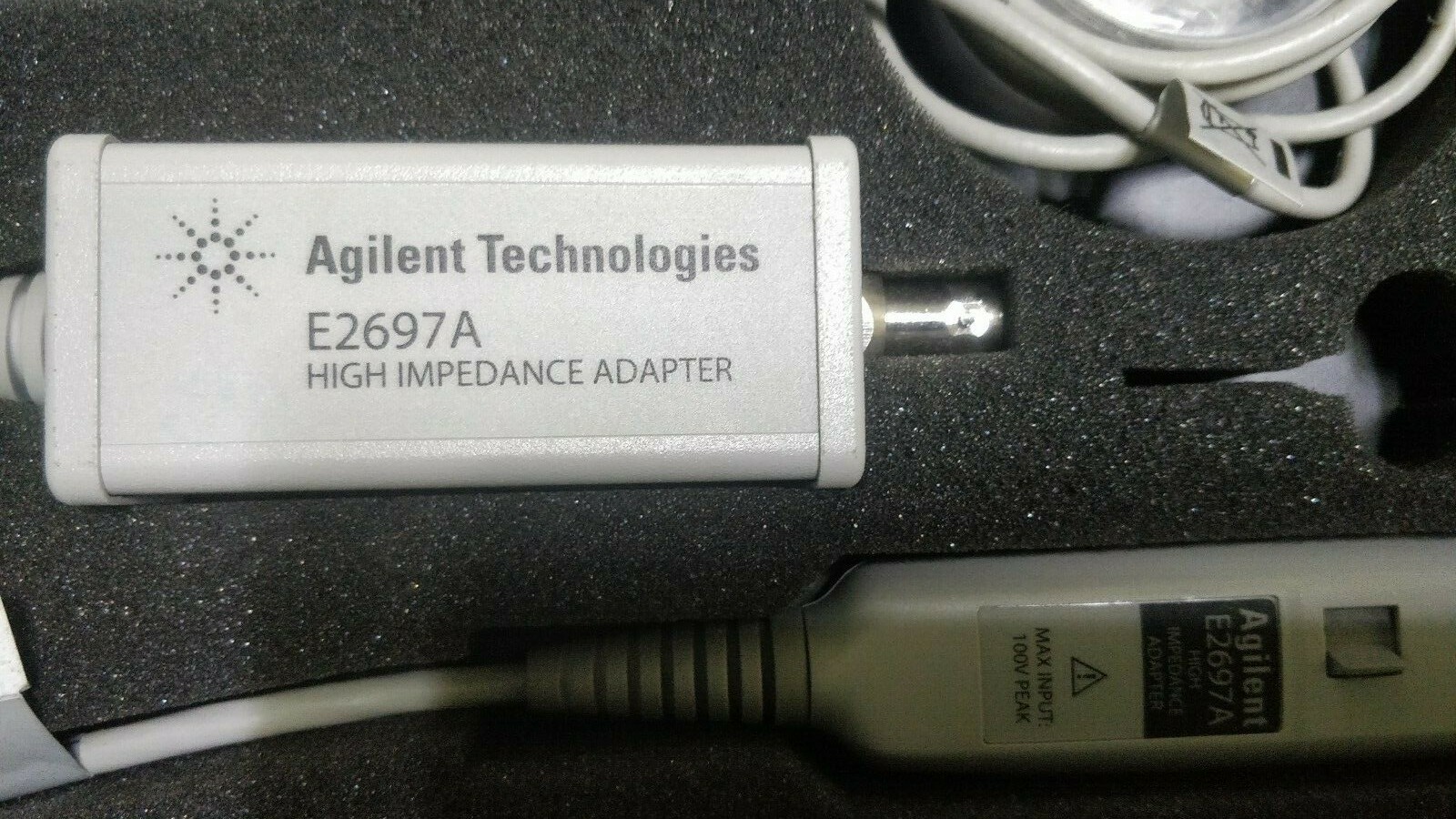 Agilent E2697A High Impedance Adapter with 500 MHz Passive Probe ...