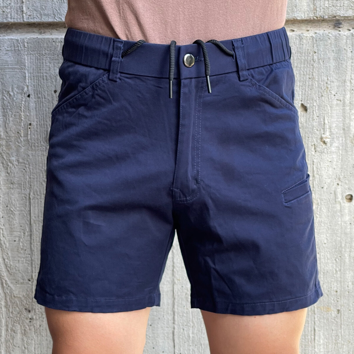 Stubbies Shorts Ruggers Stretchy Cotton Drill Elastic Waistband Work ...
