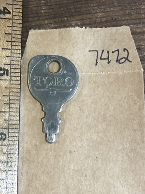 Lawn Tractor Mower Key TORO OEM Implement Indak Lot 7472 | eBay