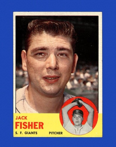 1963 Topps Set-Break #474 Jack Fisher EX-EXMINT *GMCARDS* | eBay
