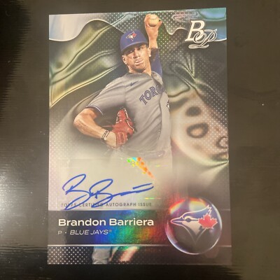 2023 Bowman Platinum Toronto Blue Jays Brandon Barriera Top Prospect ...