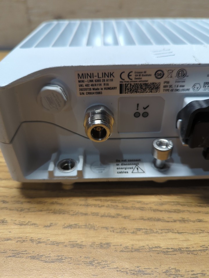 ERICSSON MINI-LINK 6365 28 A11H HIGH CAPACITY SL AGGREGATION 16K QAM ...