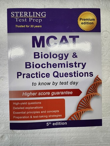 MCAT Biology & Biochemistry Practice Questions: High Yield MCAT ...