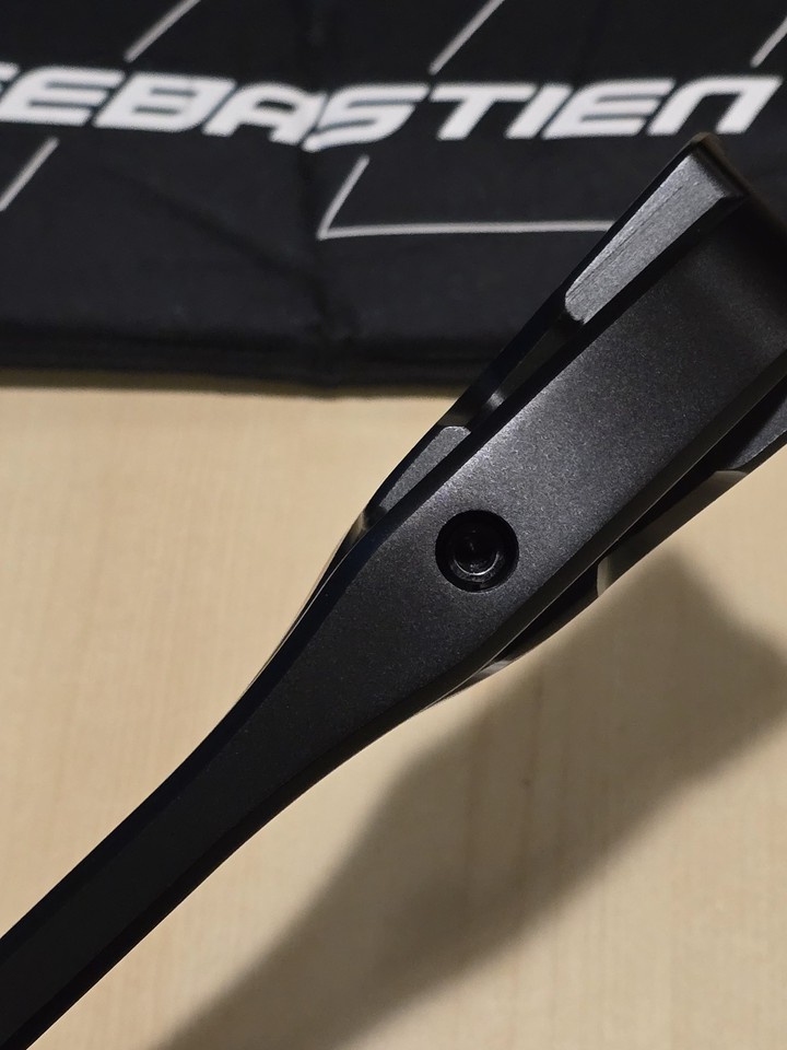 Sebastien Flute EVO 25" ILF Recurve RISER Black Right Handed Archery ...