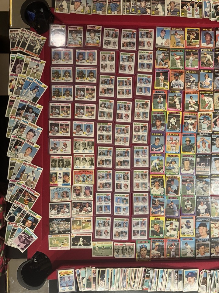 Vintage Baseball Cards - All 1970s 3-4k Card Count | eBay