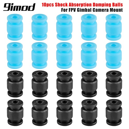 10pcs PTZ Camera Gimbals AV Damping Silicone Shock Absorber Ball Anti ...