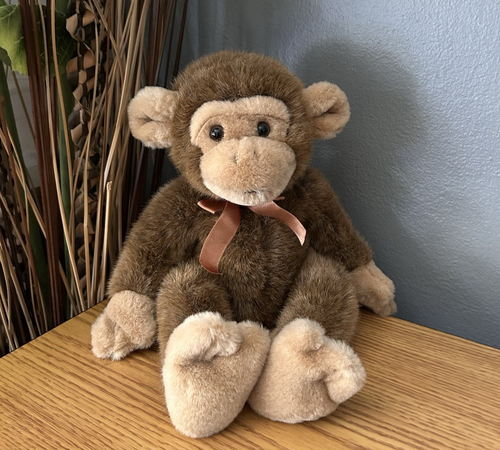 Russ Plush “Jimby” the Adorable Chimpanzee Vintage Plush (13 inch ...