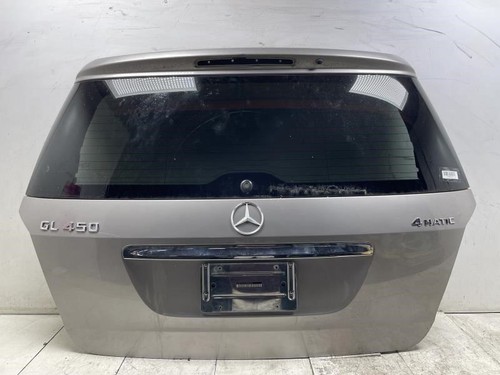 2007 MERCEDES GL450 4-MATIC REAR TRUNK LID TAILGATE CUBANITE SILVER ...