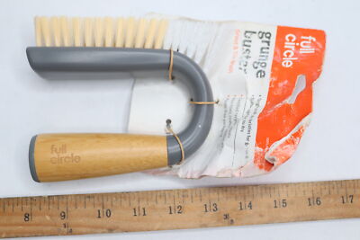 Full Circle Grunge Buster Grout and Tile Scrub Brush Grey FC11125GY | eBay