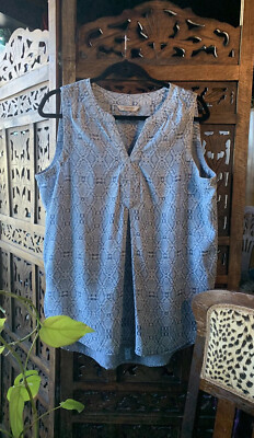 ladies top size L. 50% viscose/50%cotton fluid drape. Brand is ...