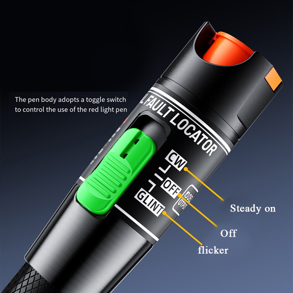 Visual Fault Locator Fiber Optic Cable Tester VFL 50mw/30mw/20mw/15mw ...