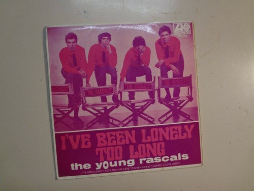 YOUNG RASCALS: I’ve Been Lonely Too Long +3-Australia 7" 67 Atlantic EP ...