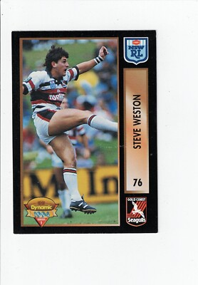1994 Series 1 Rugby League Steve Weston #76 | eBay